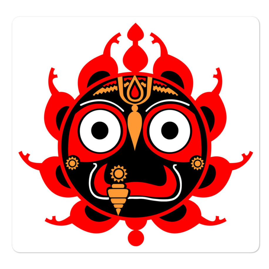 Jagannath Chakra sticker | Gouranga -Store